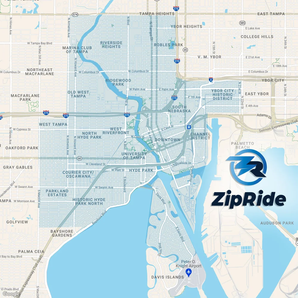 Zip Ride - Golf Cart Rides and Tours in Tampa Florida