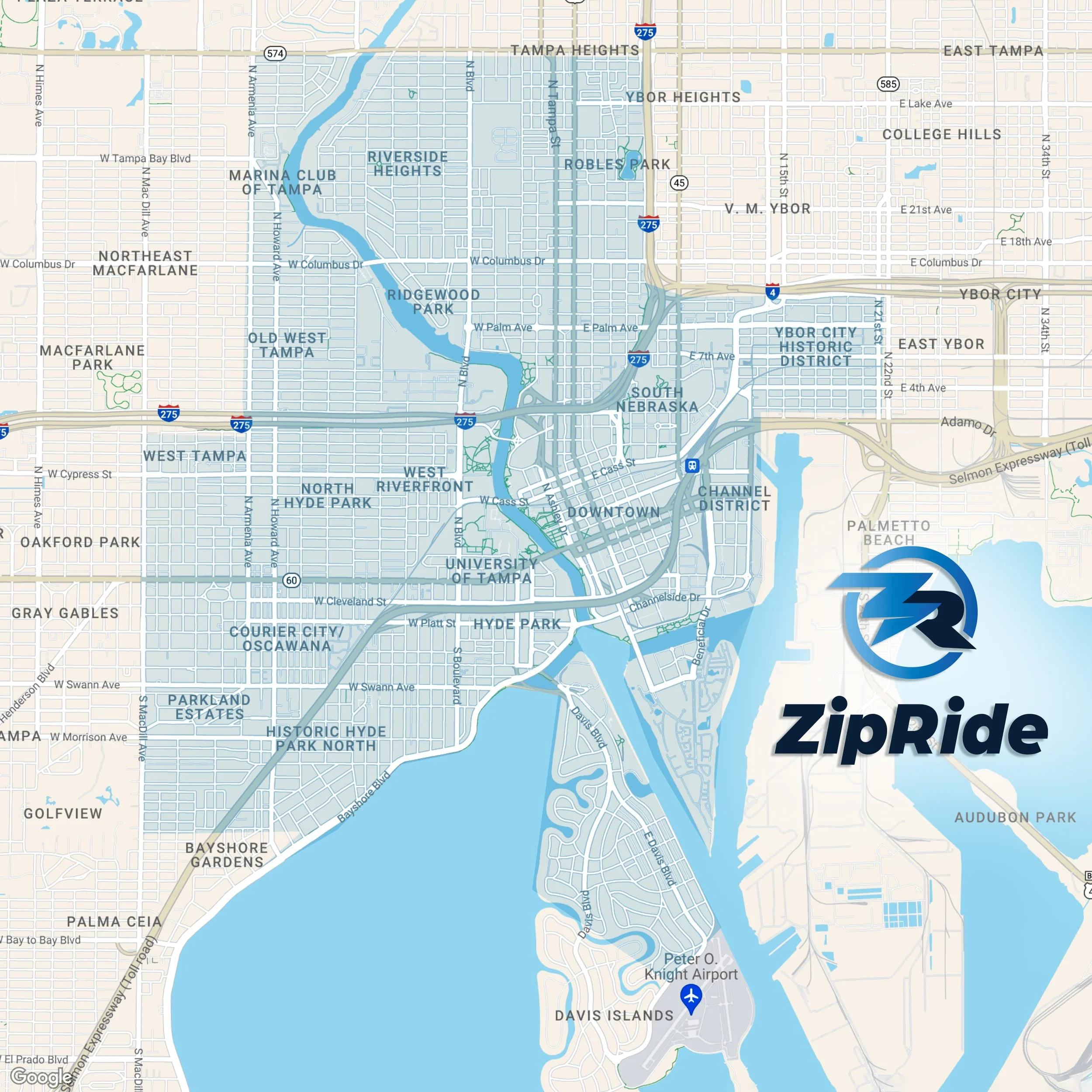Zip Ride - Golf Cart Rides and Tours in Tampa Florida