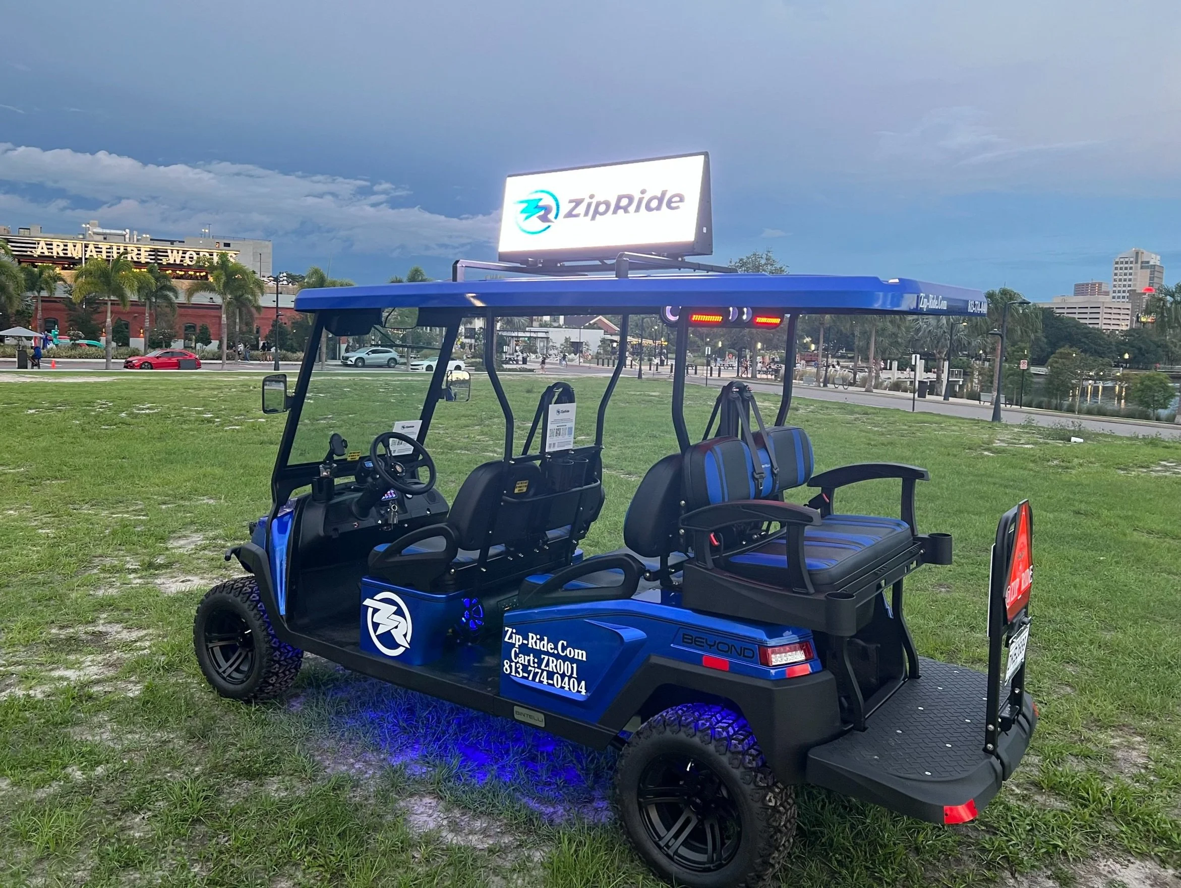 How to Zip — Zip Ride - Golf Cart Rides and Tours in Tampa Florida