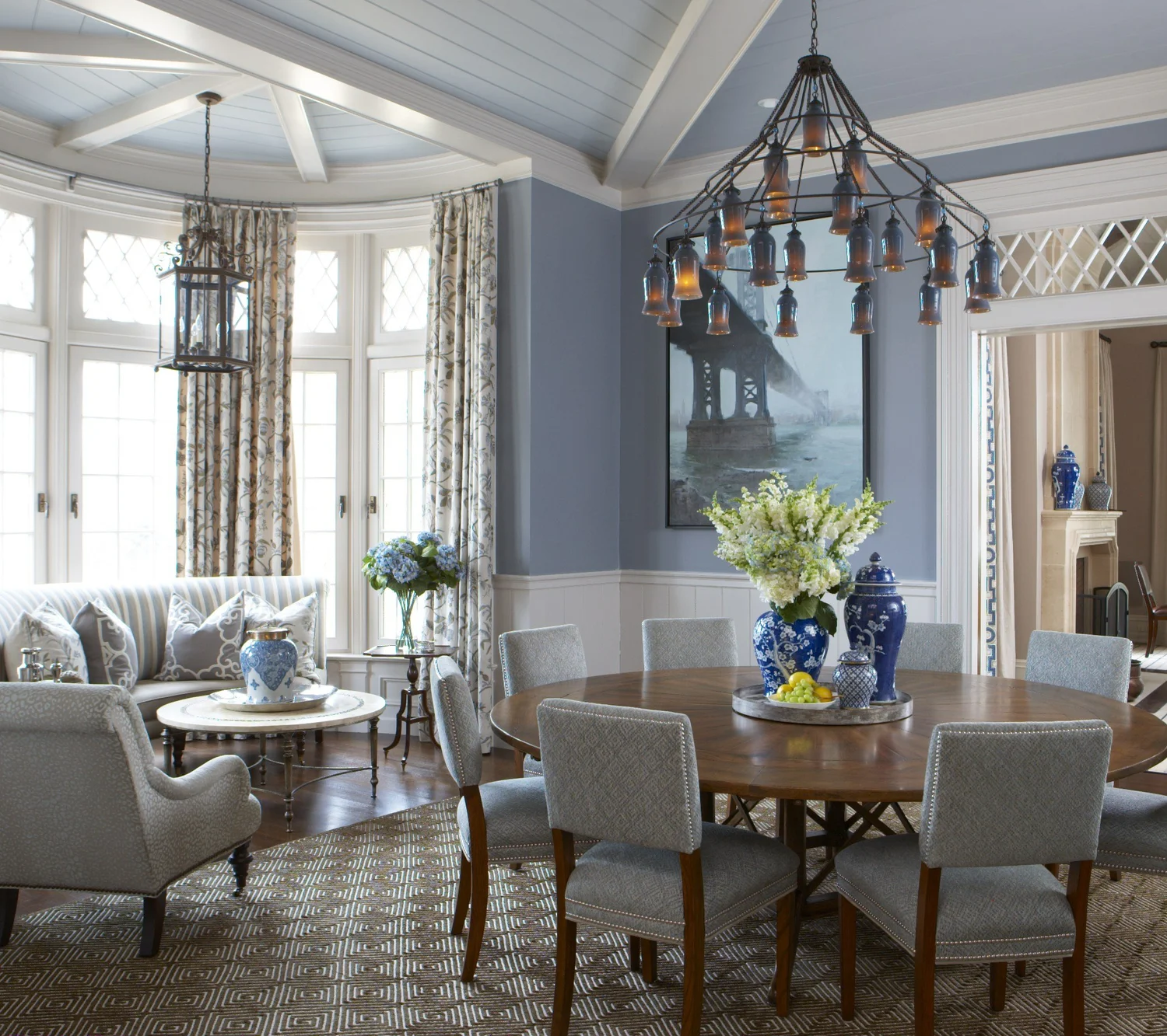 Jacobean Country House — Rinfret, Ltd. Interior Design