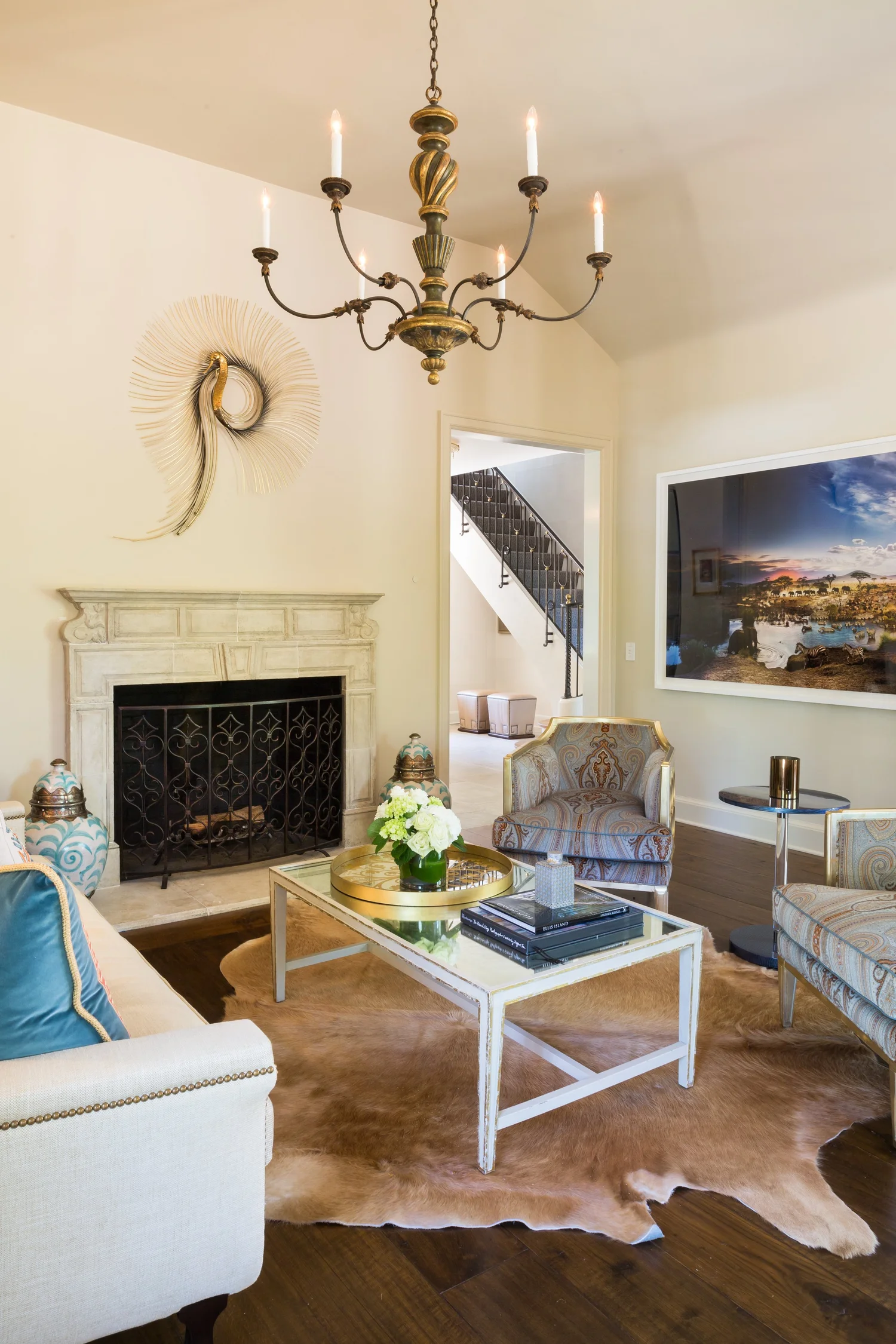 Eclectic Waterfront — Rinfret, Ltd. Interior Design