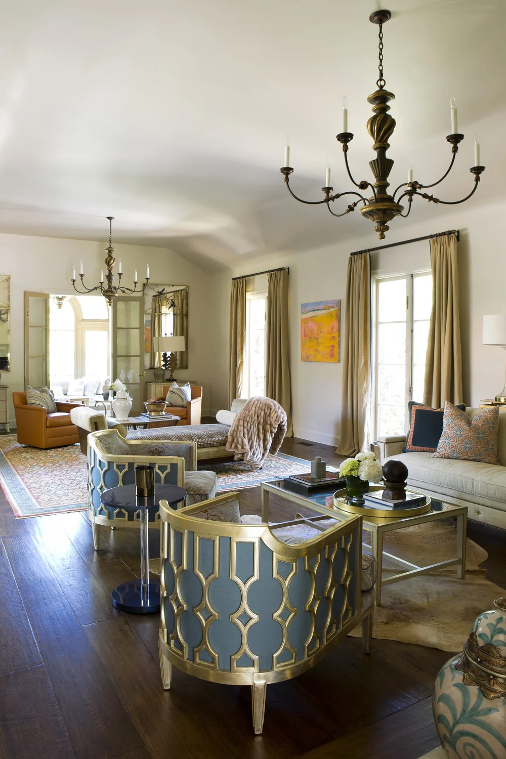 Eclectic Waterfront — Rinfret, Ltd. Interior Design