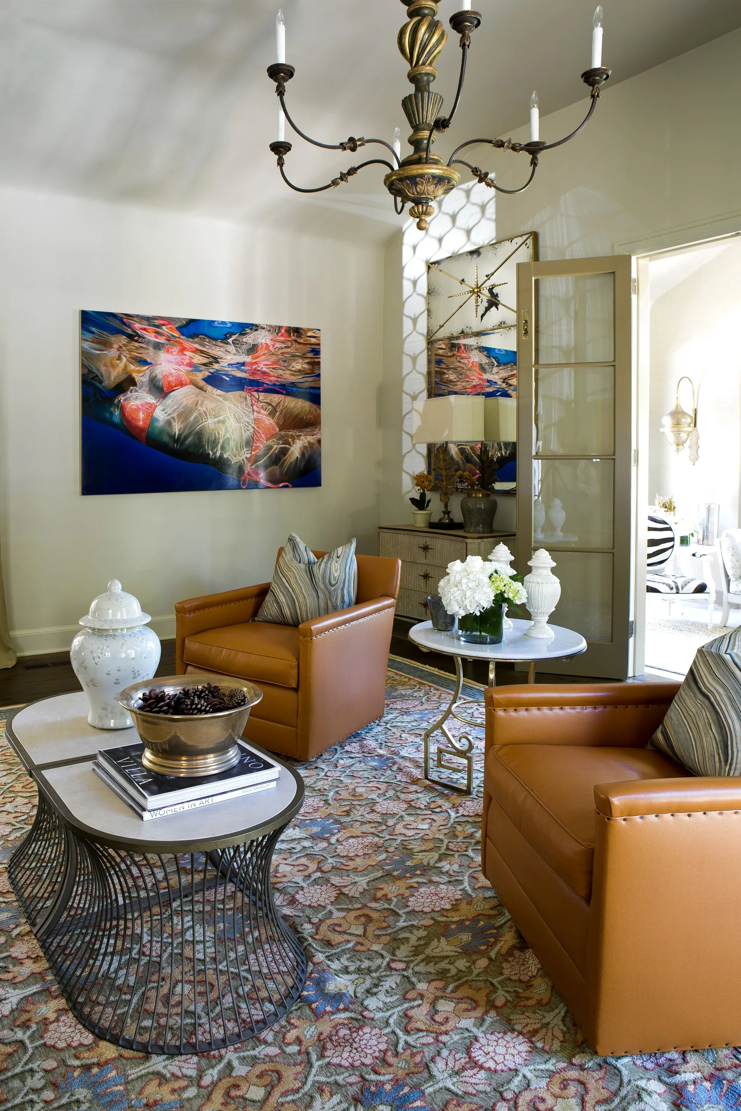 Eclectic Waterfront — Rinfret, Ltd. Interior Design
