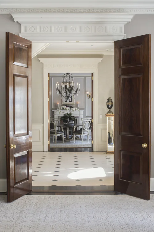 Neoclassical Greenwich — Rinfret, Ltd. Interior Design