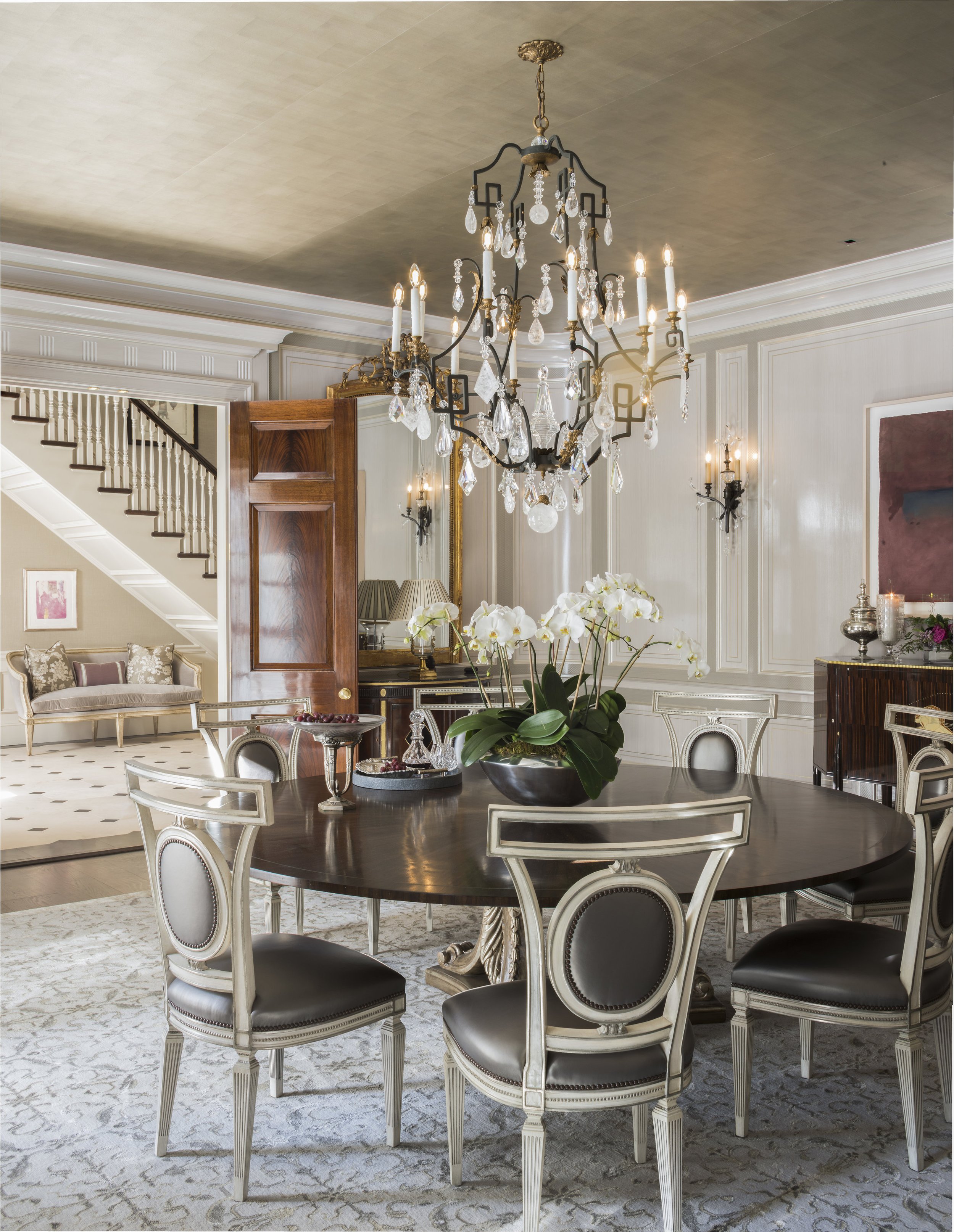 Neoclassical Greenwich — Rinfret, Ltd. Interior Design