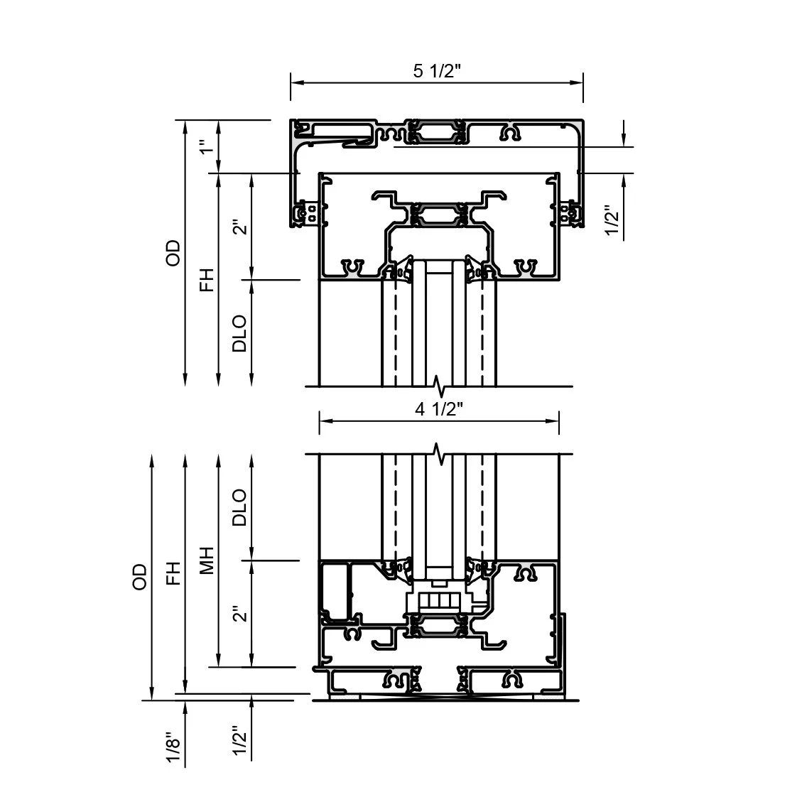 451T Thermal Storefront — Vitralum Industries