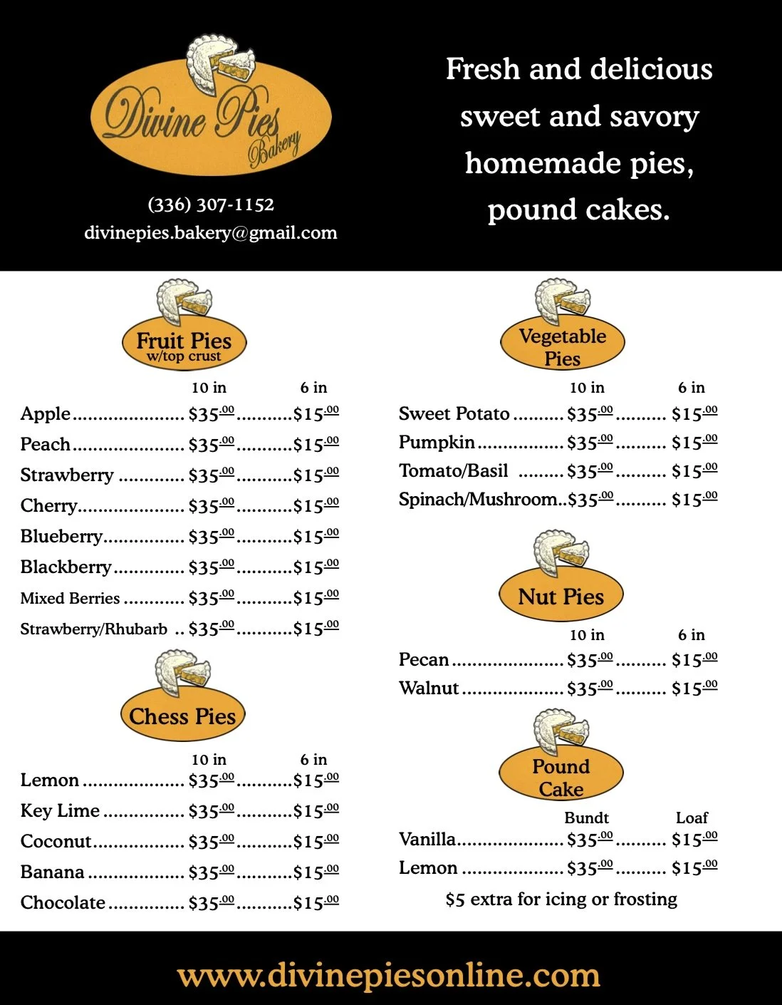 Store 2 — Divine Pies Bakery