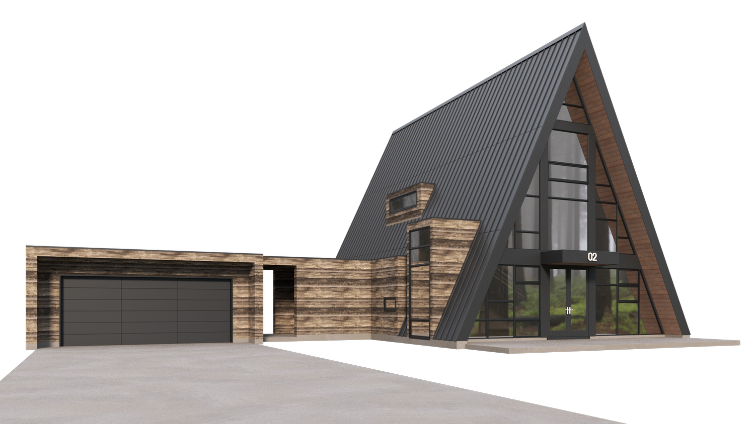G — A-Frame Rising | Modern, Luxury A-Frame House Plans