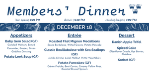 Members' Dinner — The Swedish Club NW