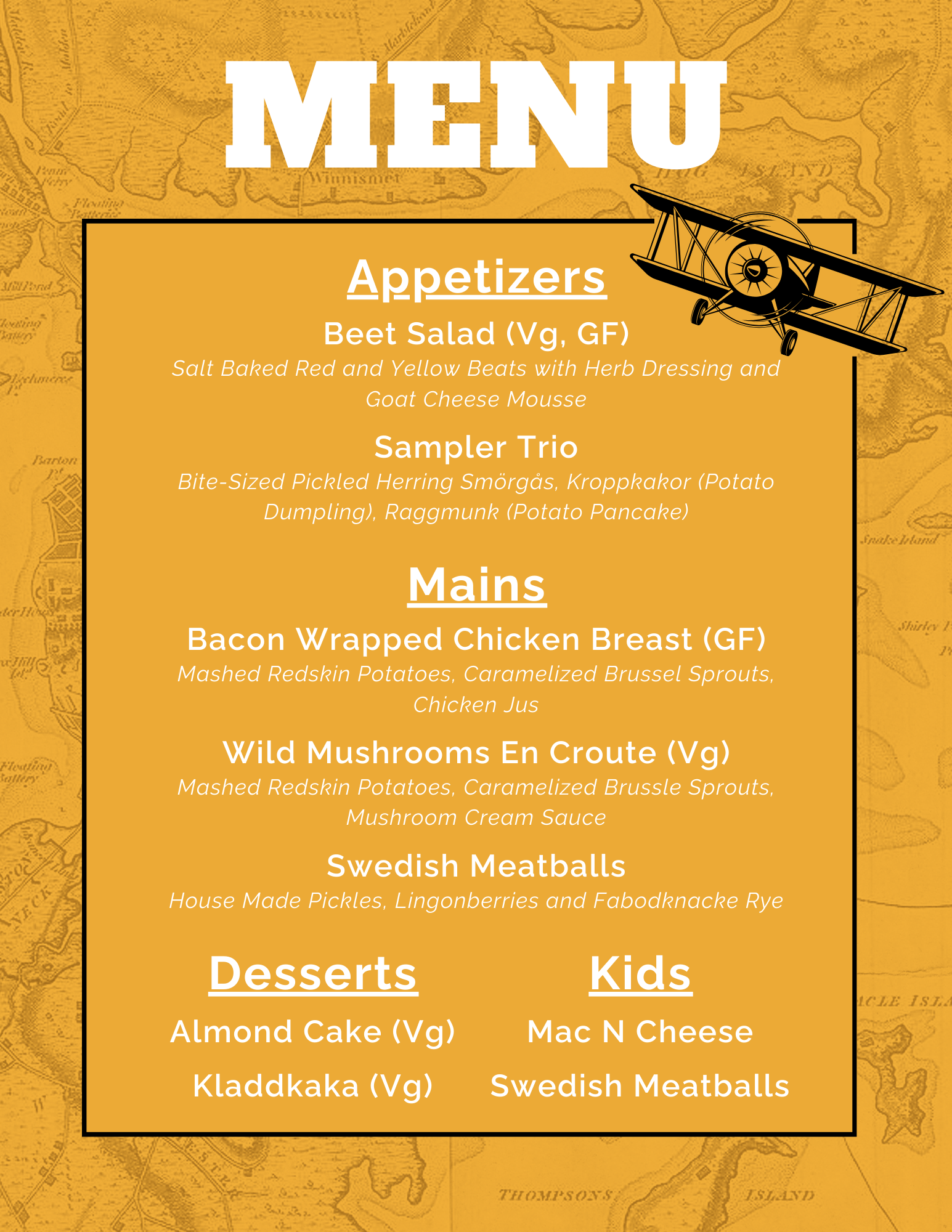 First World Flight Dinner — The Swedish Club NW