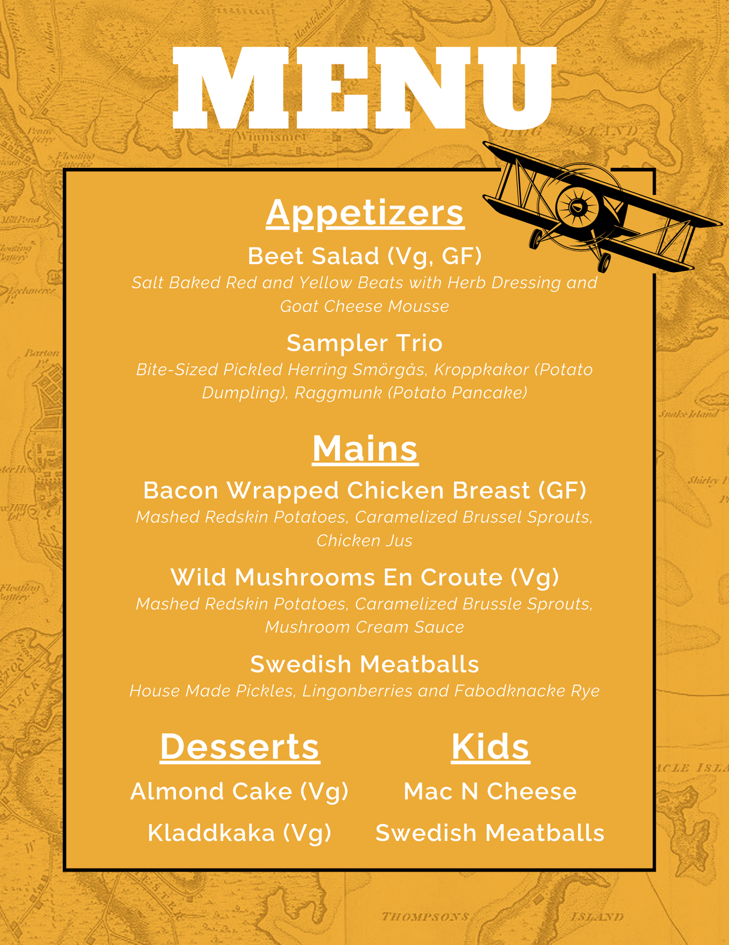 First World Flight Dinner — The Swedish Club NW