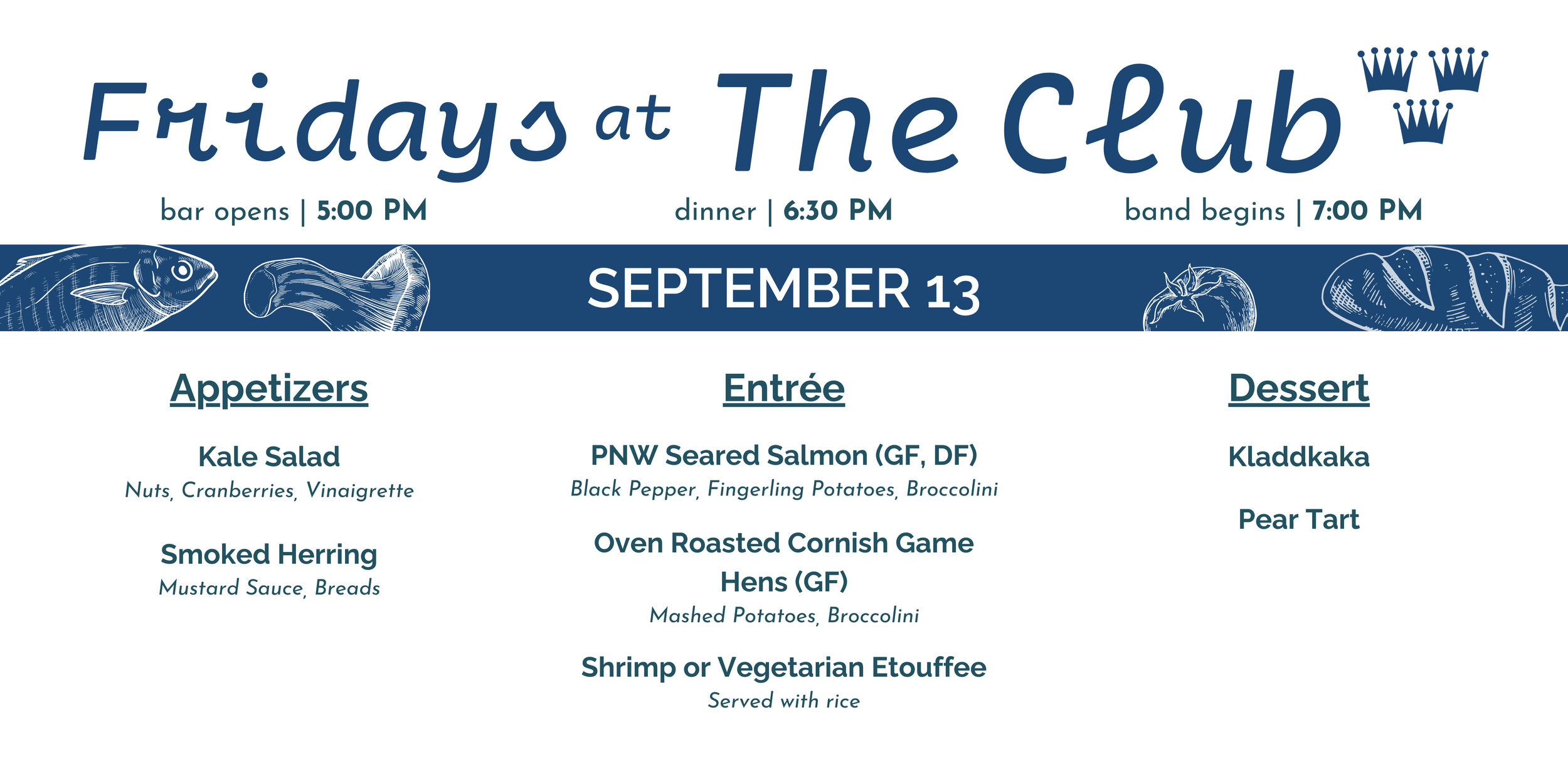 Fridays at The Club (Canceled) — The Swedish Club NW