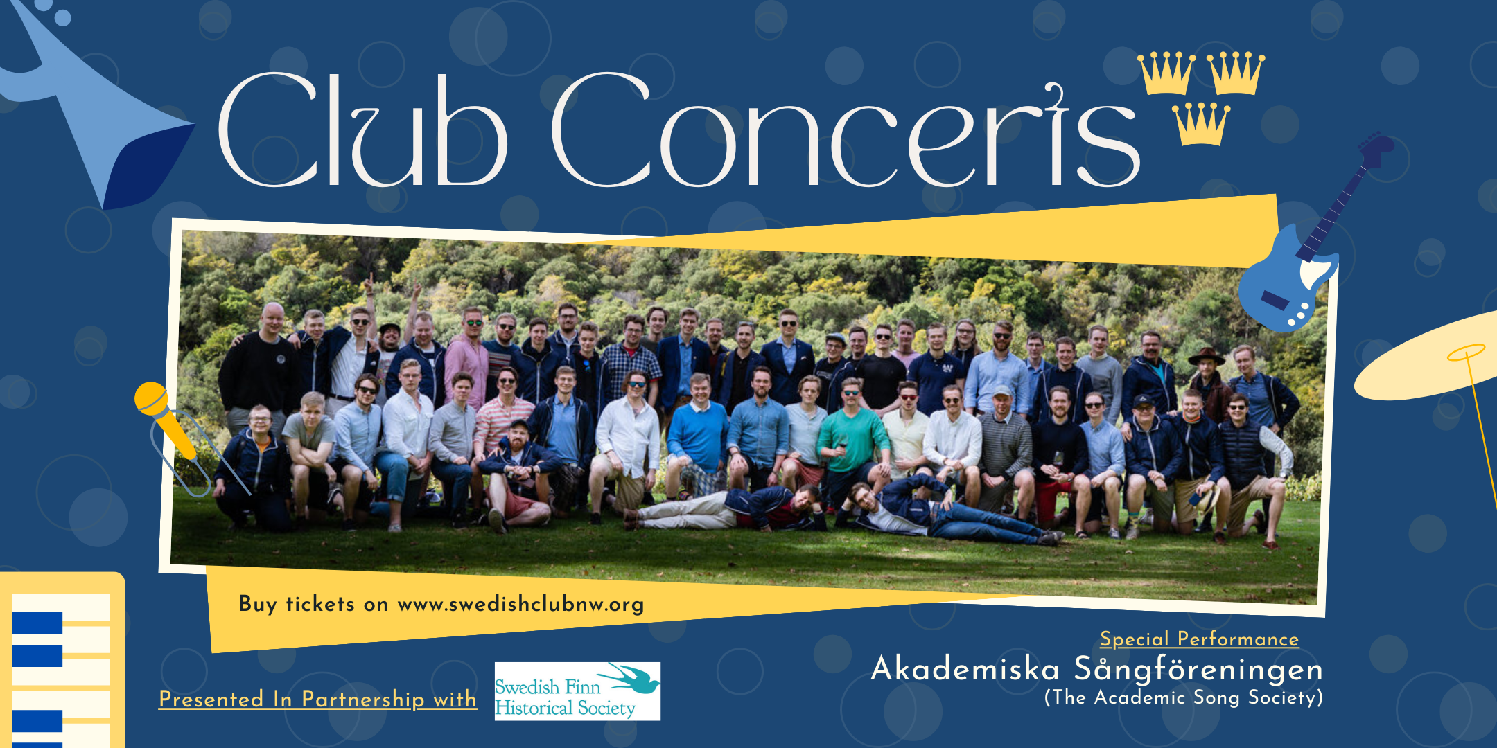 Club Concerts — The Swedish Club NW