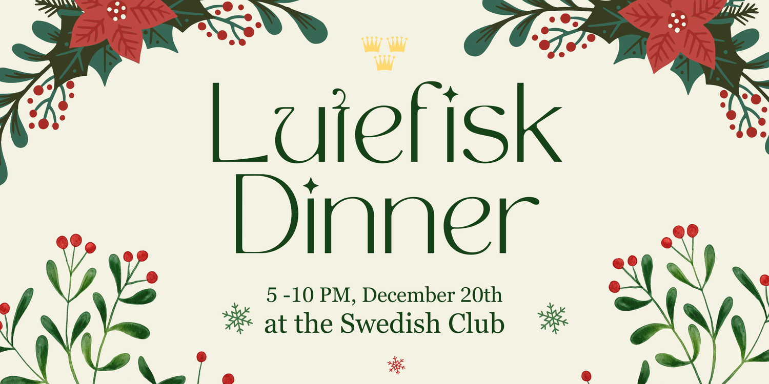 Lutefisk Dinner — The Swedish Club NW