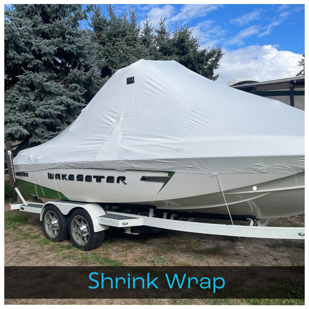 Boat Shrink Wrapping Kelowna | Winter Boat Protection — Sunshine Marine