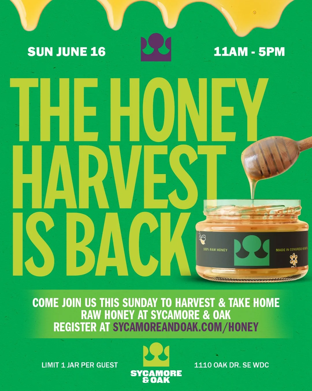 Upcoming Events — Sycamore & Oak