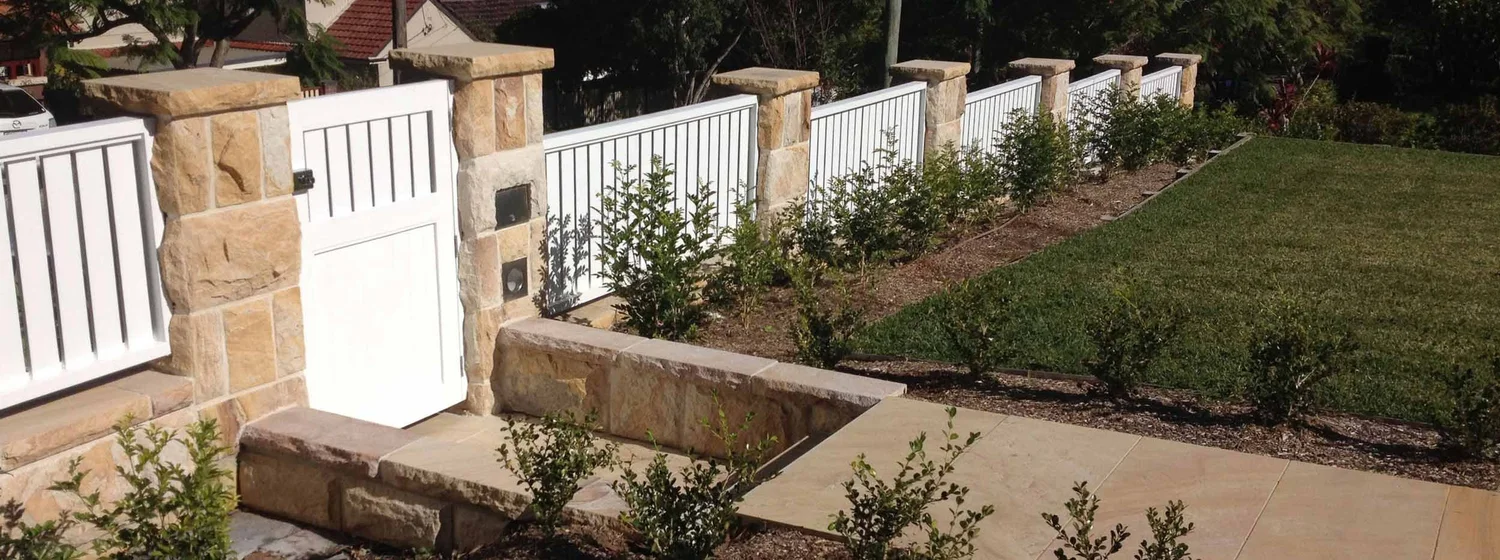 Brick Front Fences | Sydney Brick Fences | Brick and Stone