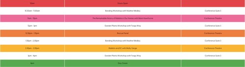 What's on? | The National Rabbit Festival