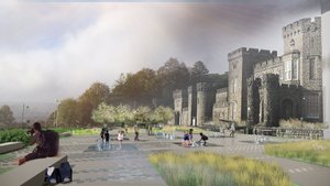 Cyfarthfa Plan — Gustafson Porter + Bowman