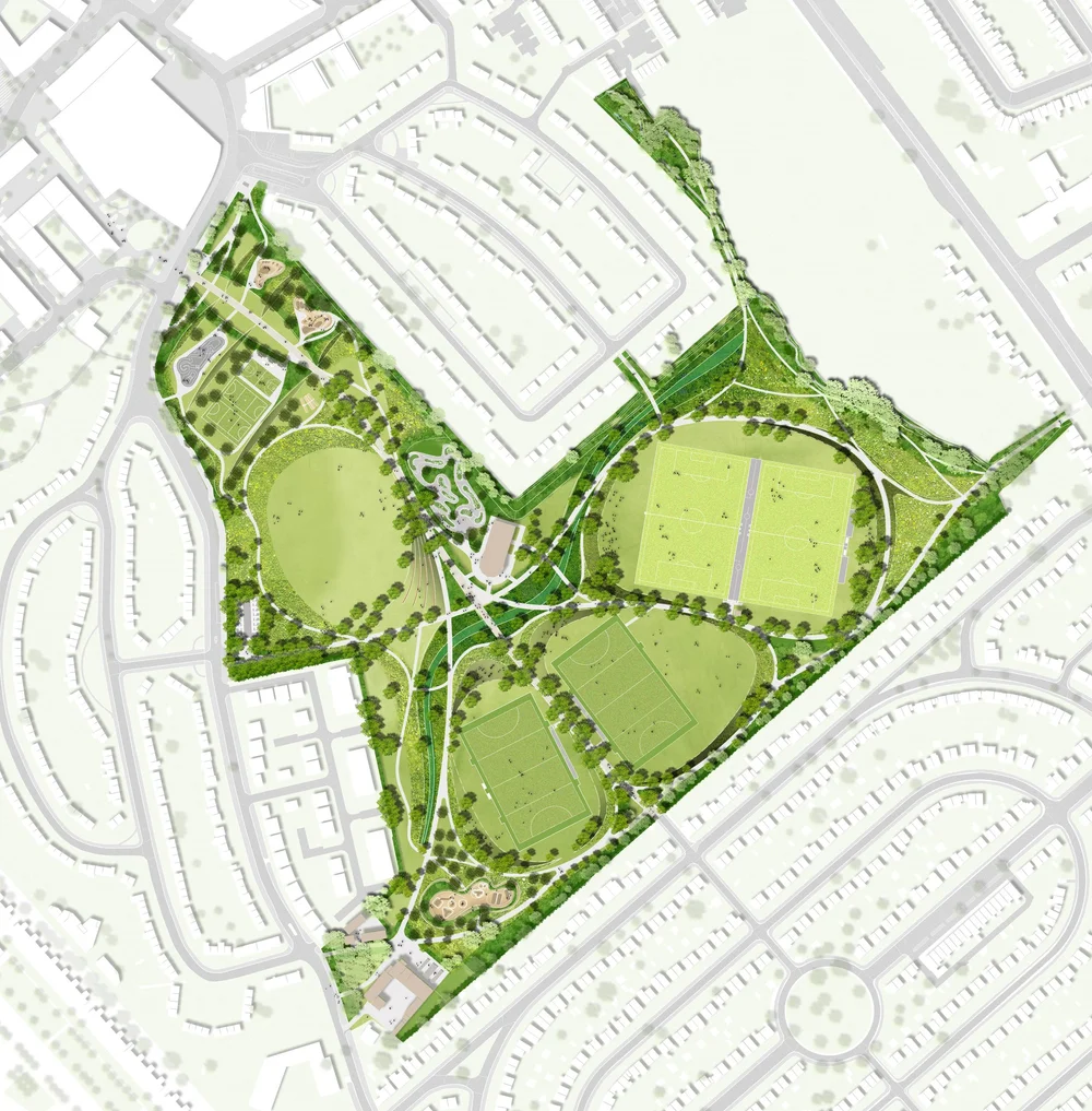Clitterhouse Playing Fields — Gustafson Porter + Bowman