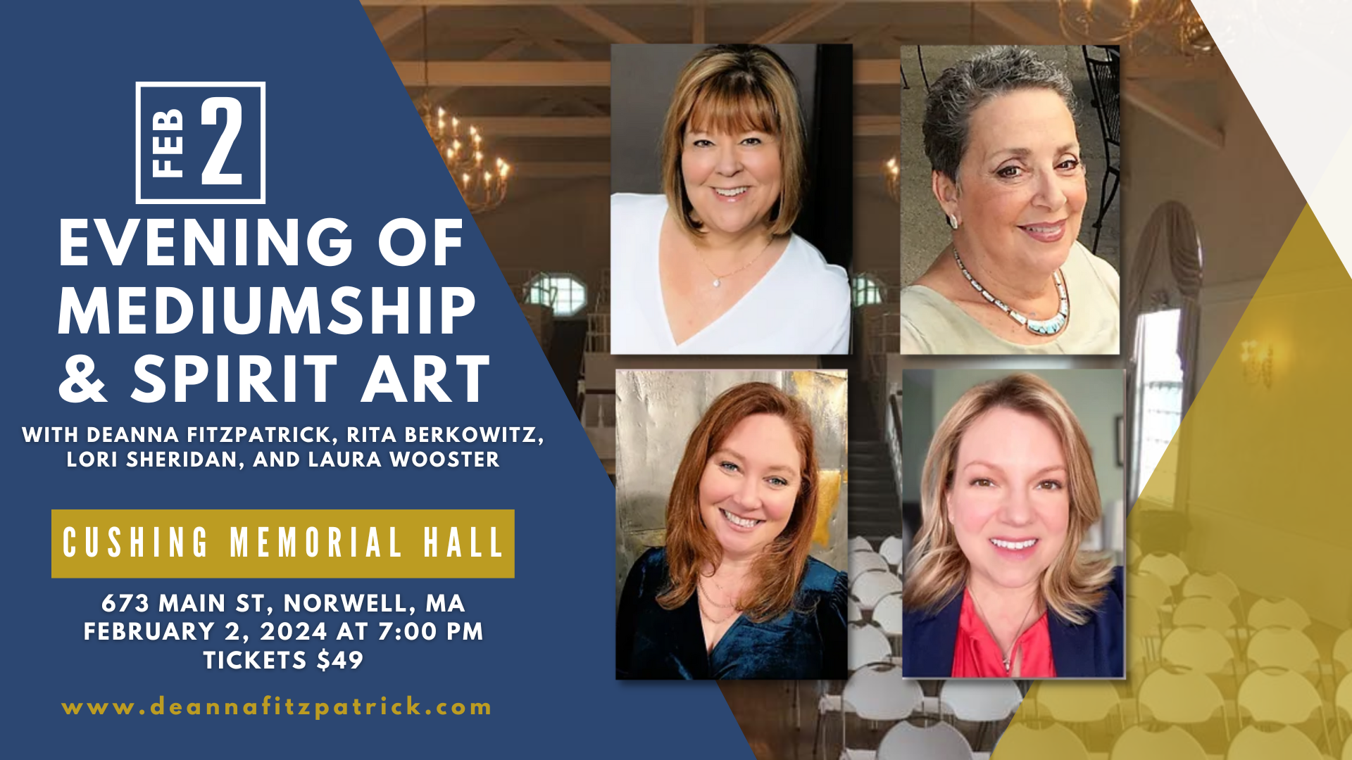 Public Events and Classes — Psychic Medium Deanna Fitzpatrick