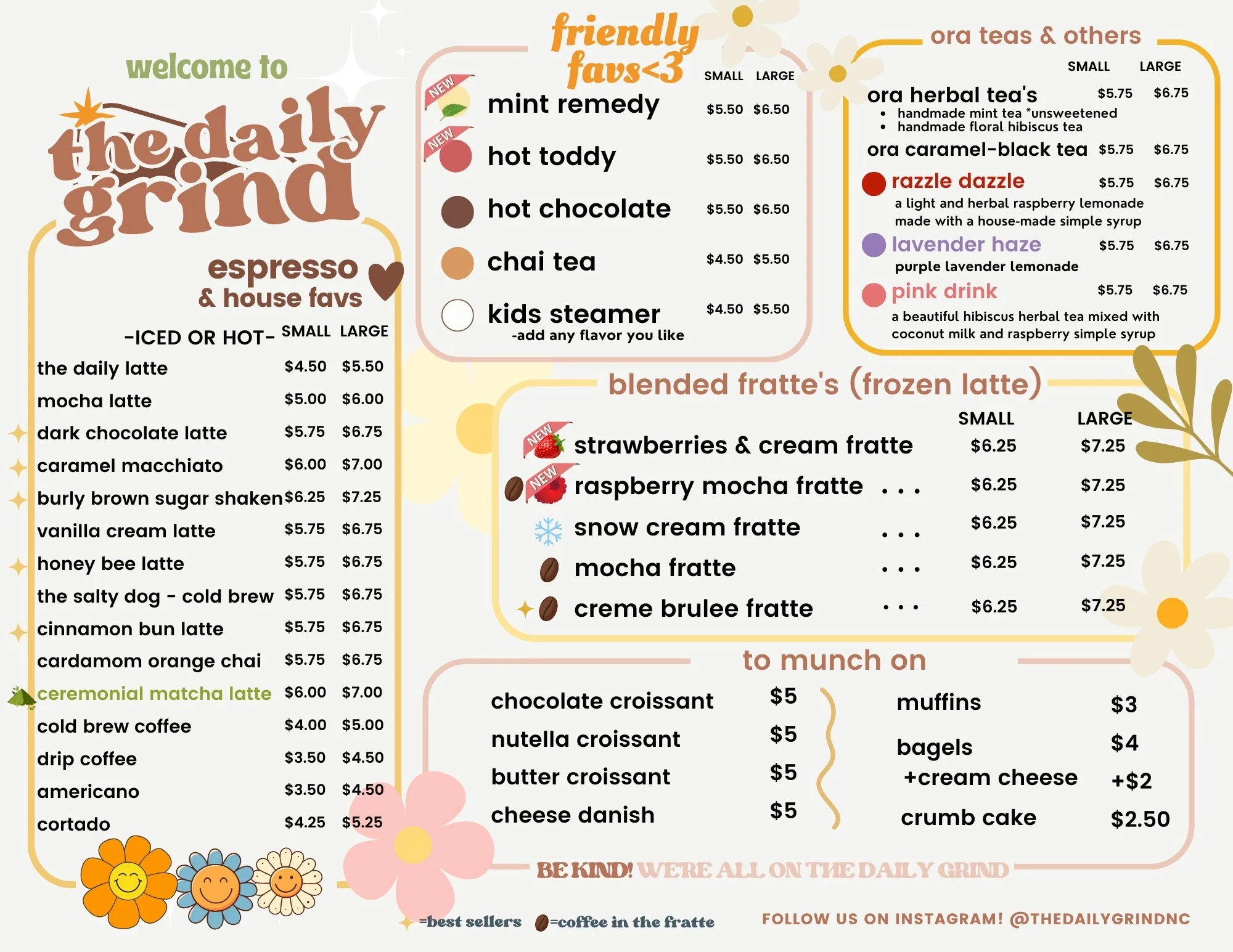 Menu 1 — thedailygrindnc.com