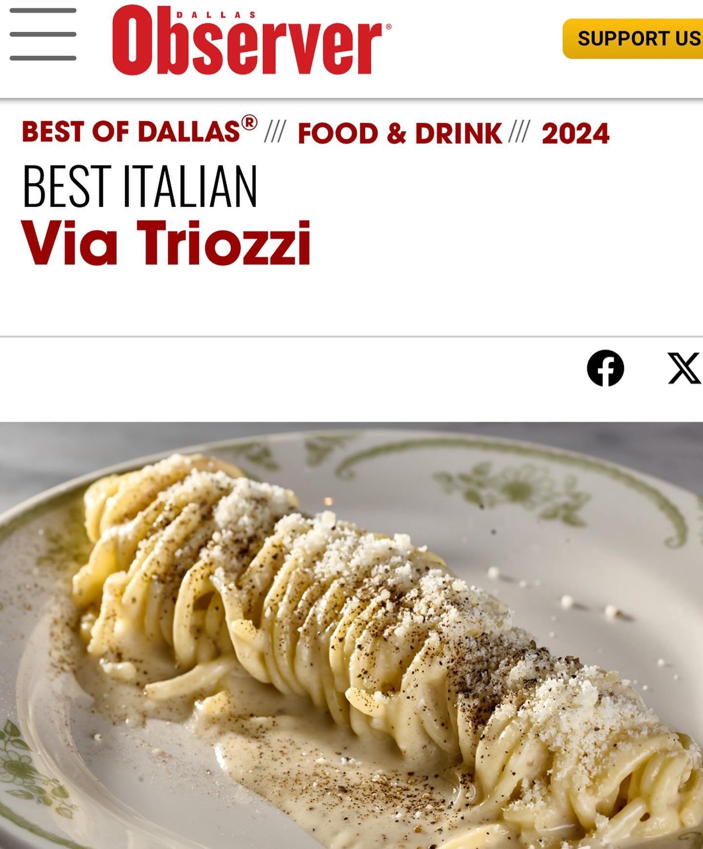 ABOUT — Via Triozzi