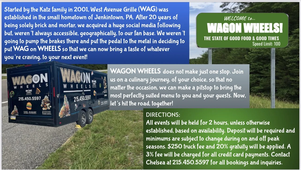 Menu 1 — West Avenue Grille