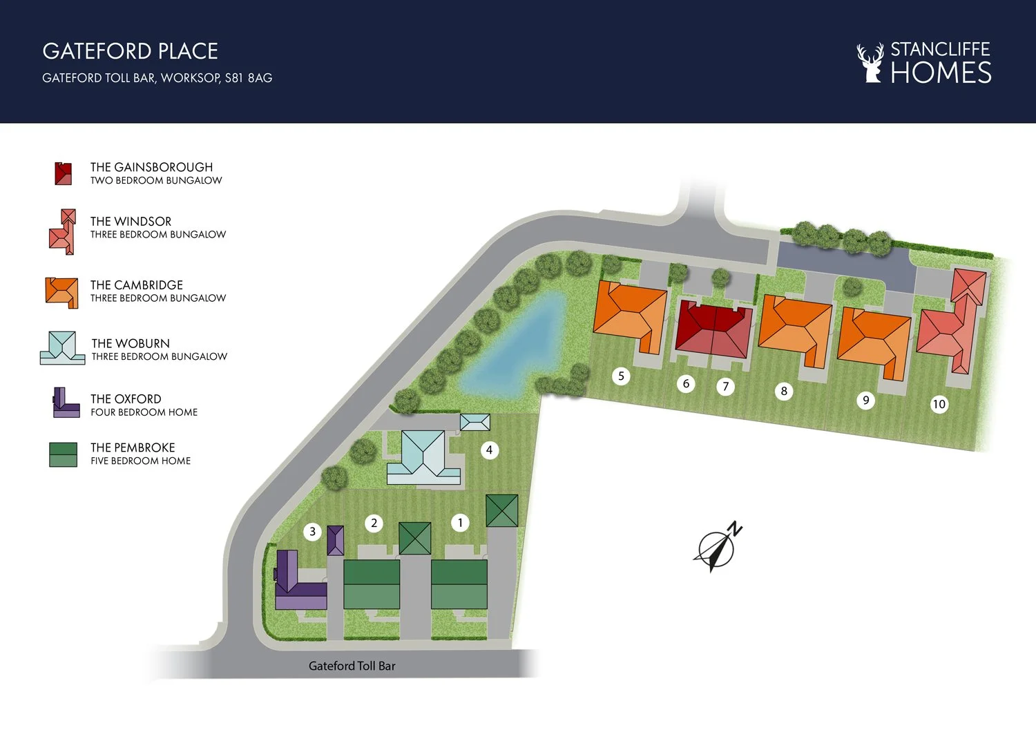Gateford Place — Stancliffe Homes | Stylish New Build Homes For Sale ...