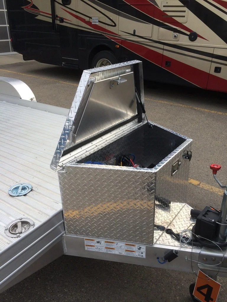 Boxes & Fuel Transfer Tanks - TRAILER A-FRAME BOX — DSW Manufacturing
