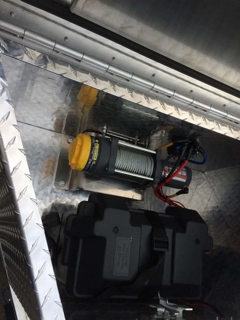 Boxes & Fuel Transfer Tanks - TRAILER A-FRAME BOX — DSW Manufacturing