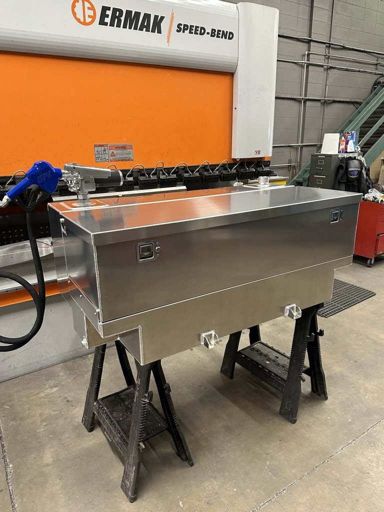 Boxes & Fuel Transfer Tanks - LONG BOX L-SHAPE TANK - BOX COMBO — DSW ...