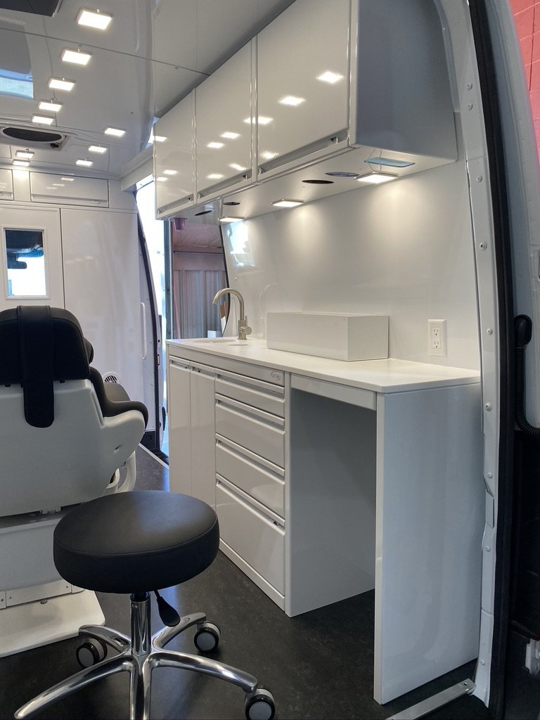 Van Interiors & Cabinetry - DENTAL SPRINTER SHORT WHEEL BASE — DSW ...