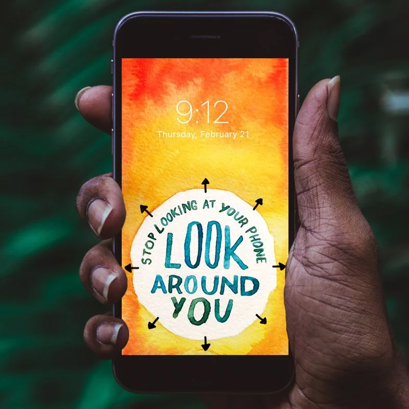 Mindfulness Phone Wallpapers — Molly McLeod: Design & Branding Services