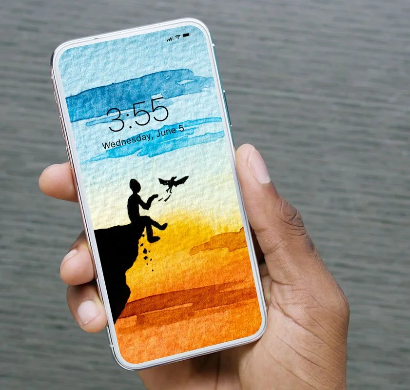 Mindfulness Phone Wallpapers — Molly McLeod: Design & Branding Services