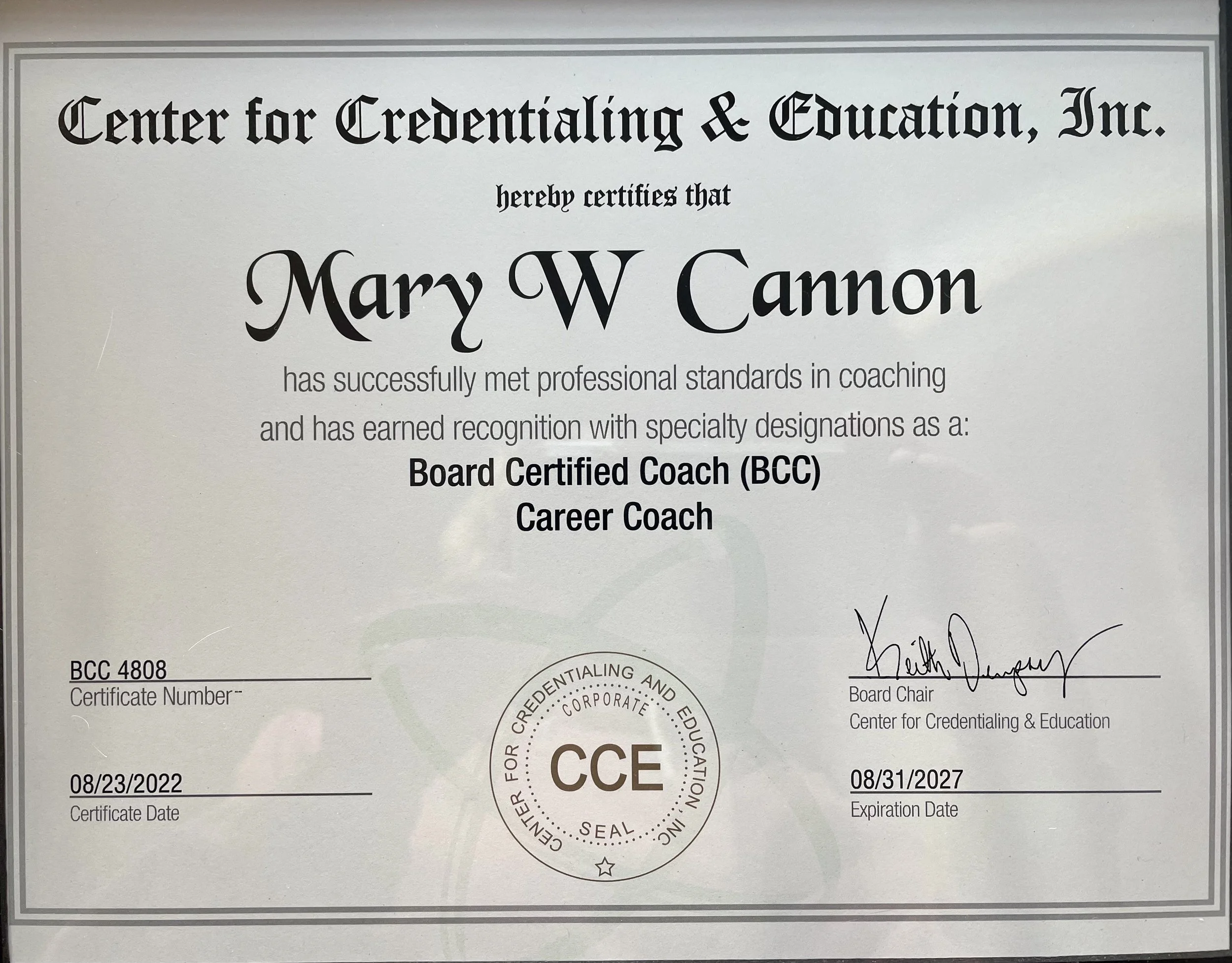 About — Cannon Career Coaching, LLC