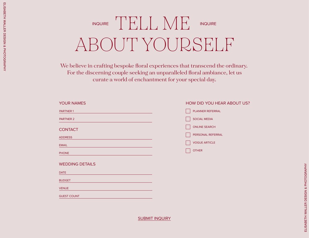 The Ultimate Guide To Crafting Your Website Inquiry Form