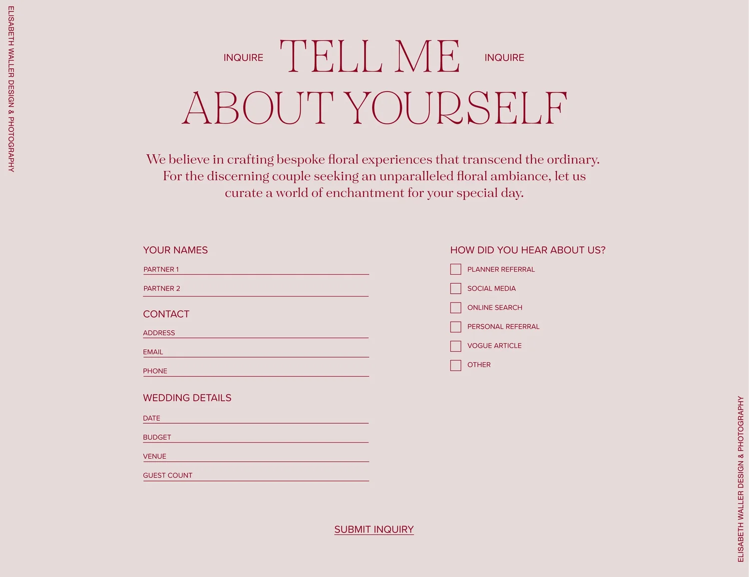 The Ultimate Guide To Crafting Your Website Inquiry Form