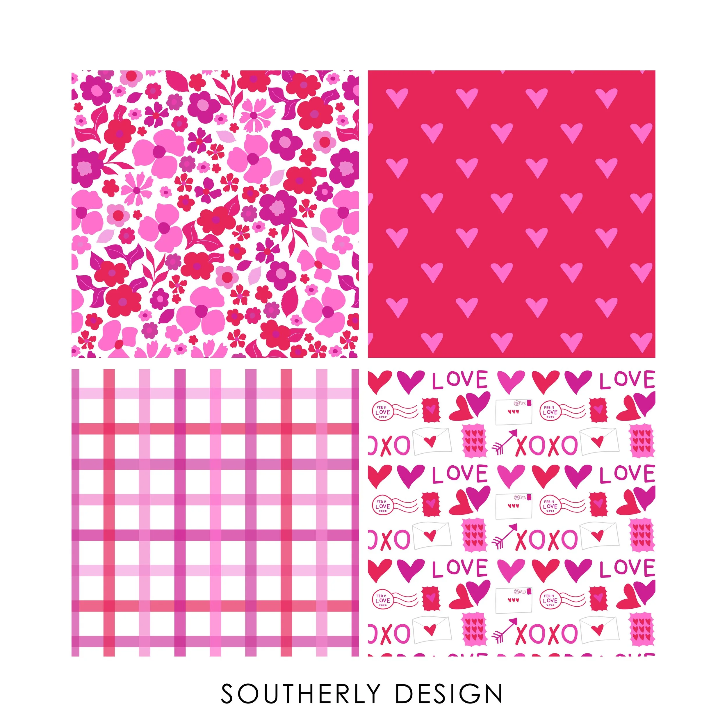 Mini Valentine’s Day Pattern Collection — Southerly Design