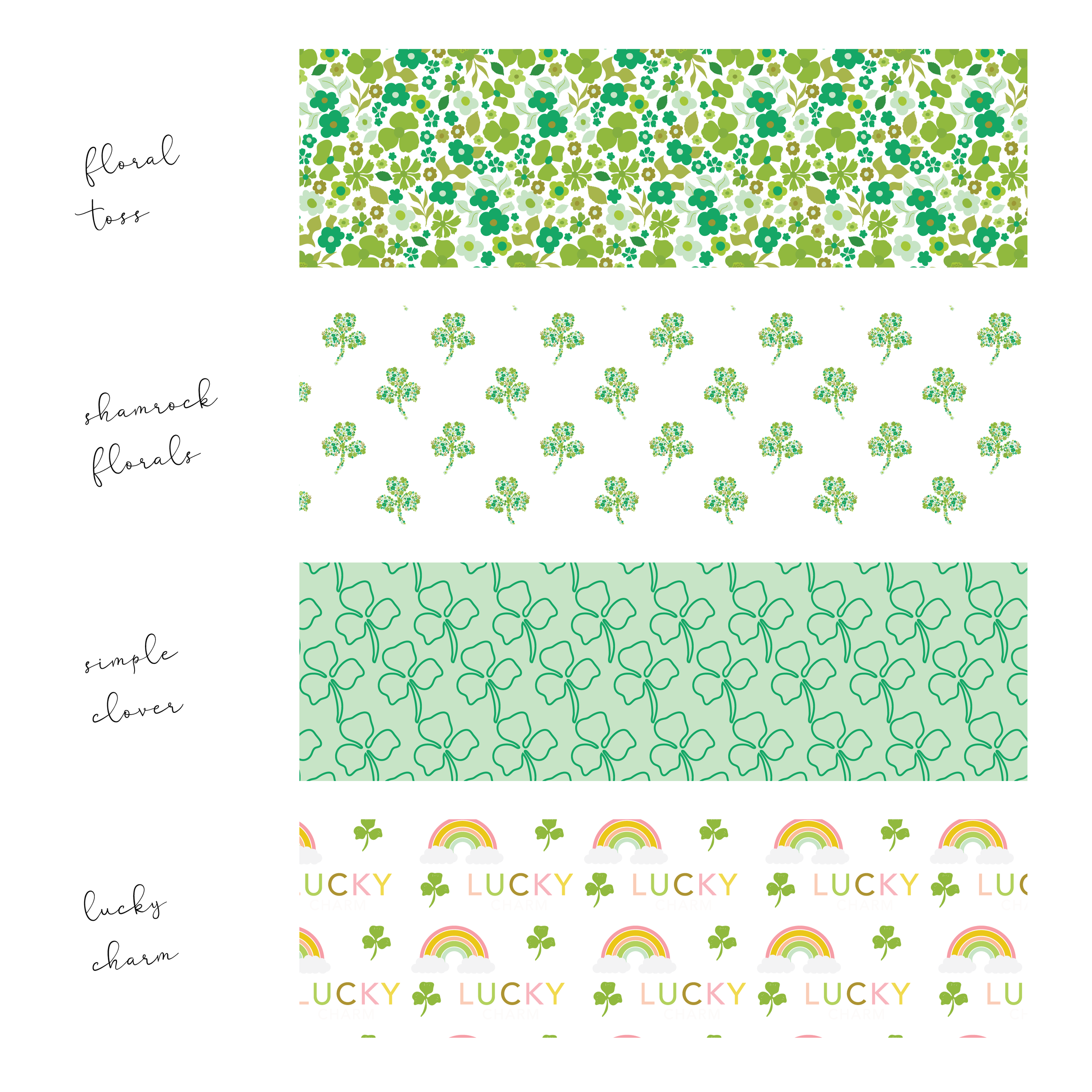 Mini St. Patrick's Day Pattern Collection — Southerly Design
