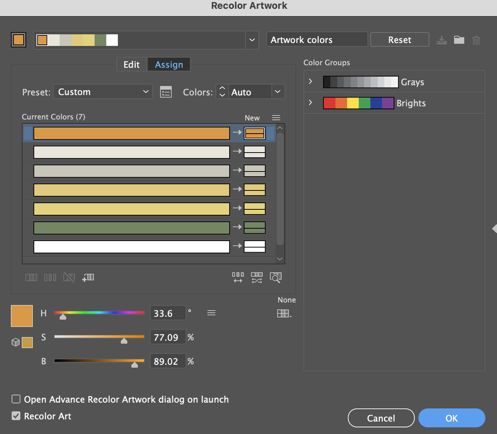 How to Create a Custom Color Palette in Adobe Illustrator Using a Photo ...