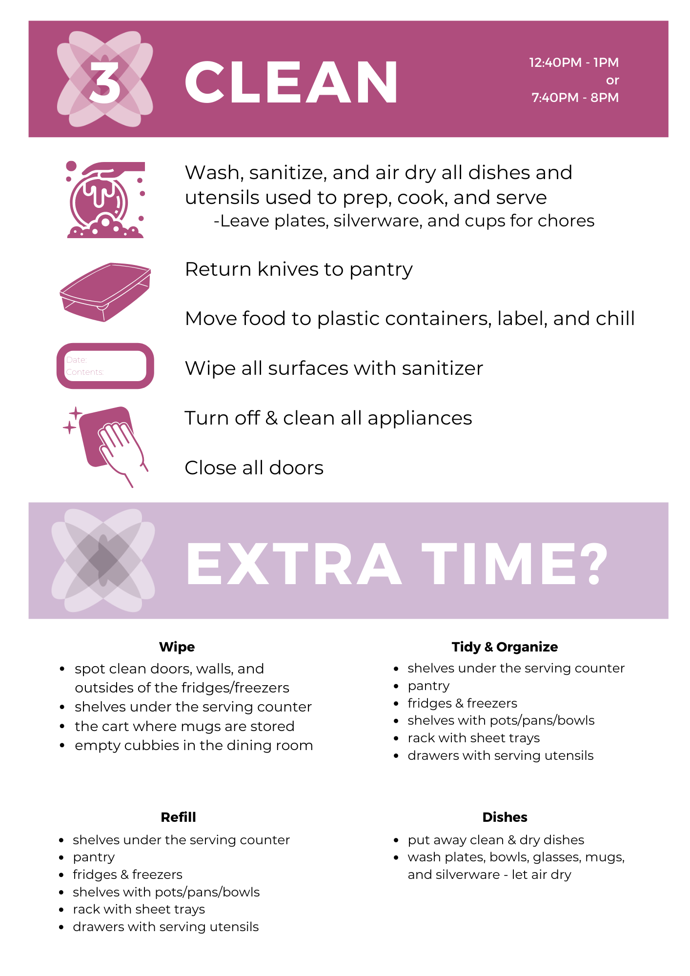 Meal Program Information — The Delores Project