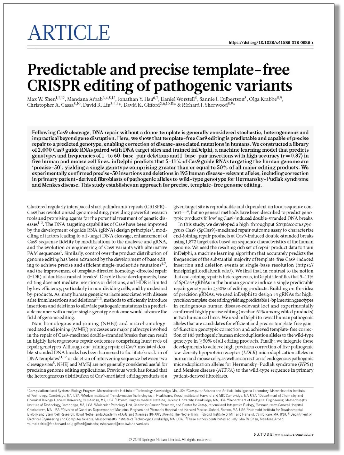 Arbab lab - Boston Children's Hospital / Harvard Medical School