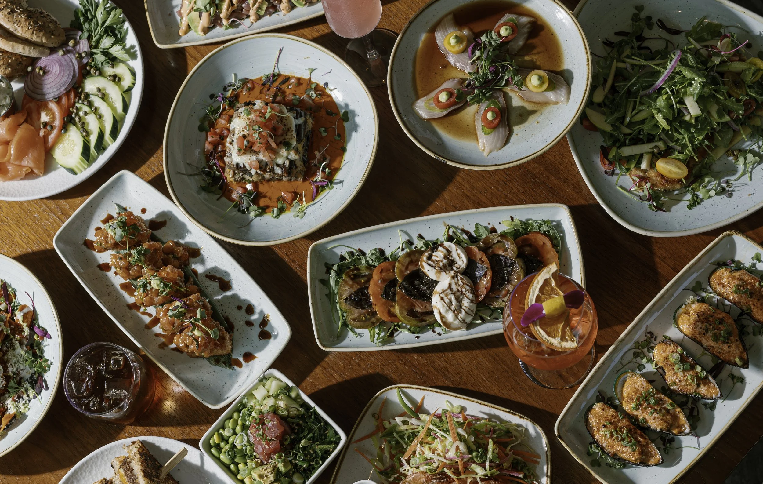 Breakfast, Lunch, & Dinner Menus in Arcadia - Mélange Menus — Melange