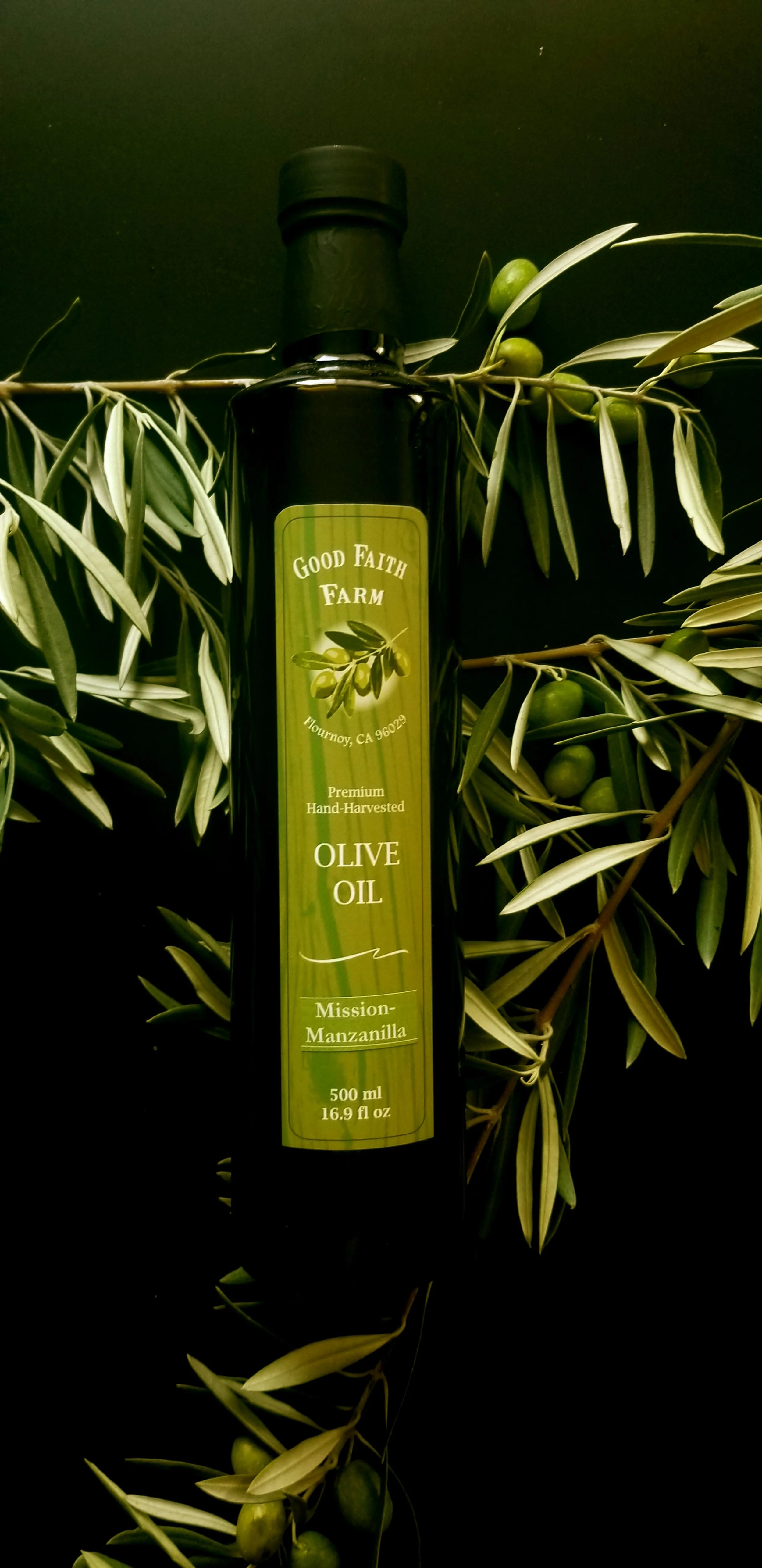 Premium Cold Pressed Olive Oils — Good Faith Farm