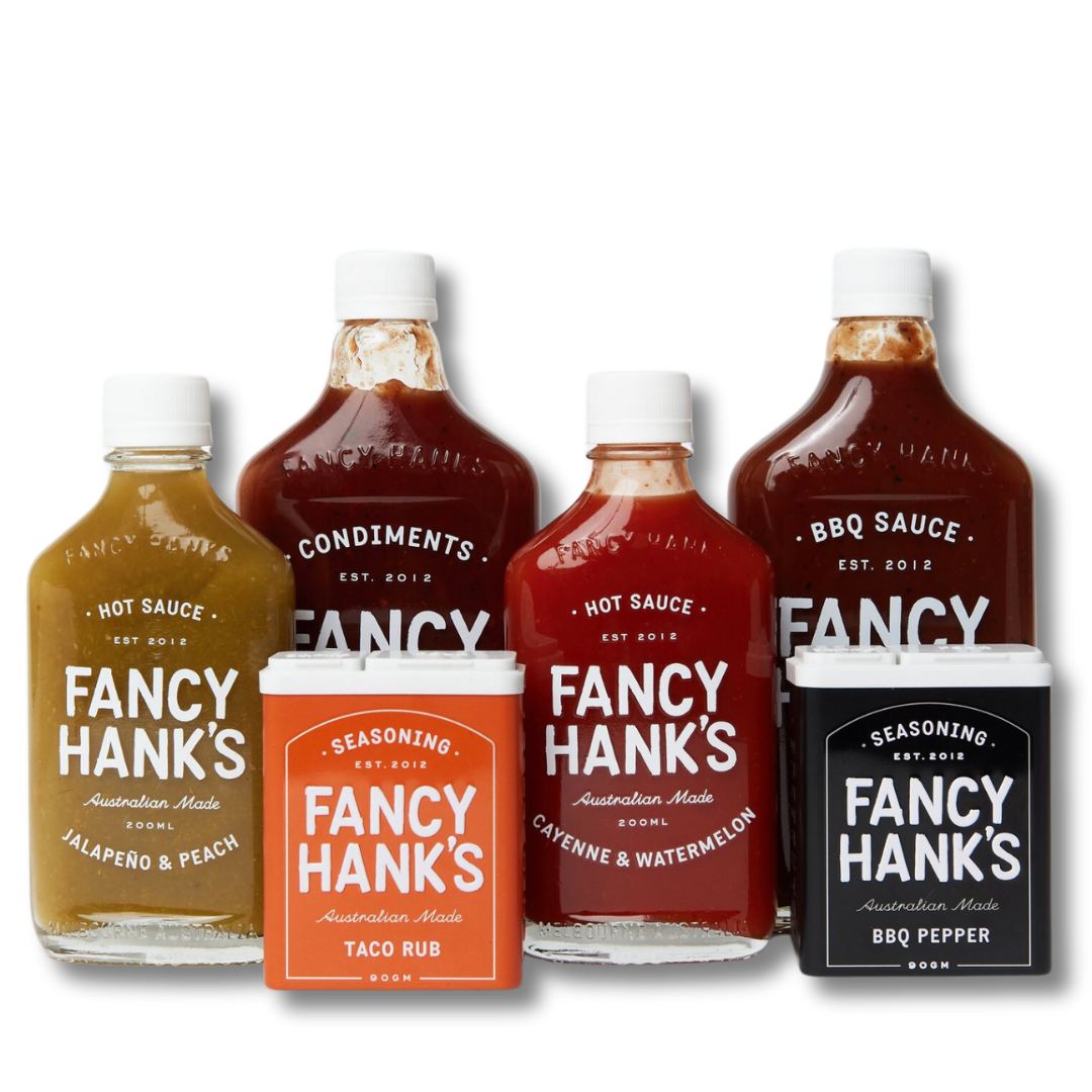 Fancy Hank's | BBQ Restaurant | Condiments | Bourke St. Melbourne