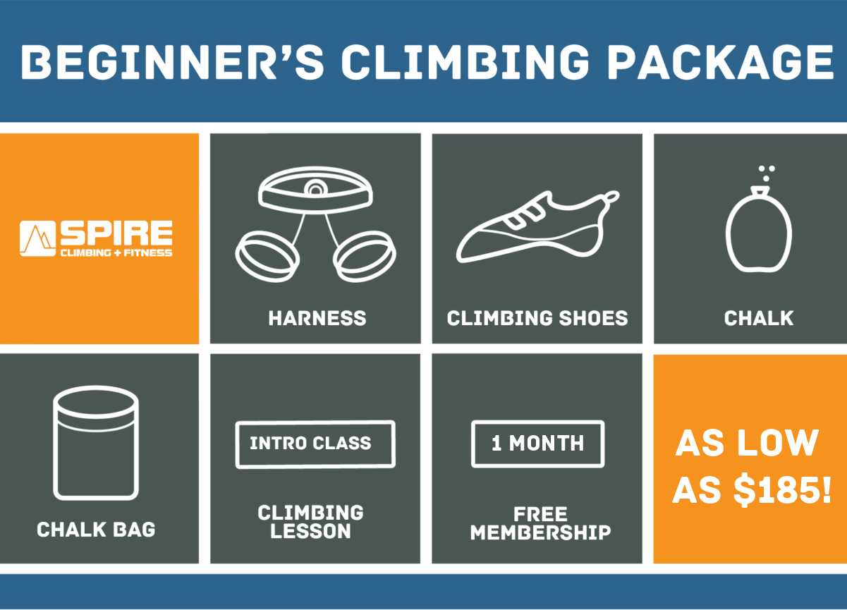 Climbing Specials & Deals — Spire Climbing + Fitness