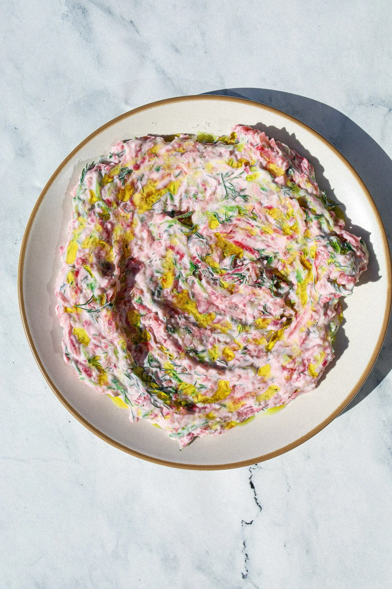 Pink Radish Tzatziki — Jenny's Table