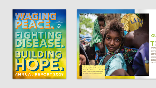 The Carter Center Annual Report 2018 — Mackenzie Design