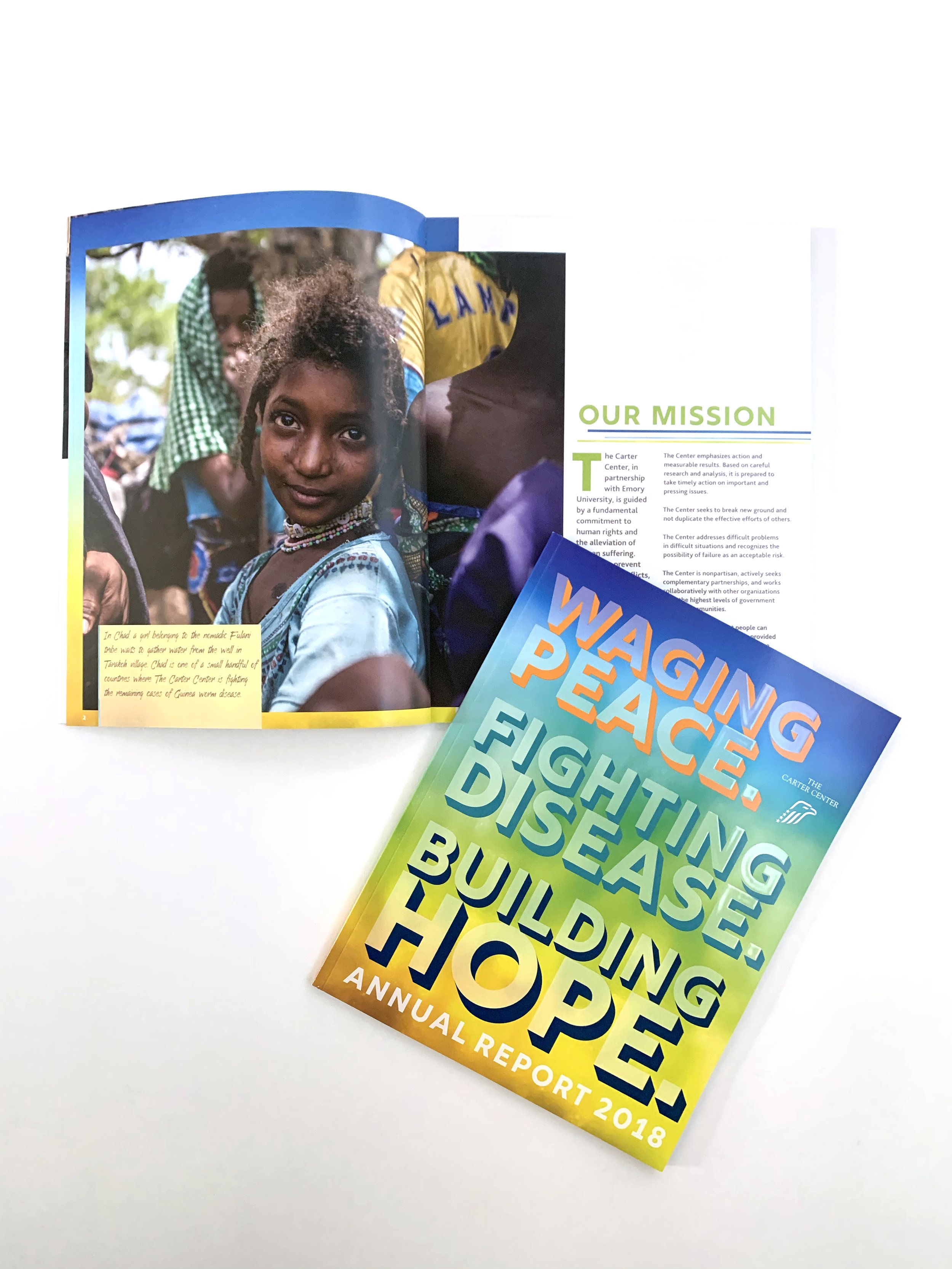 The Carter Center Annual Report 2018 — Mackenzie Design